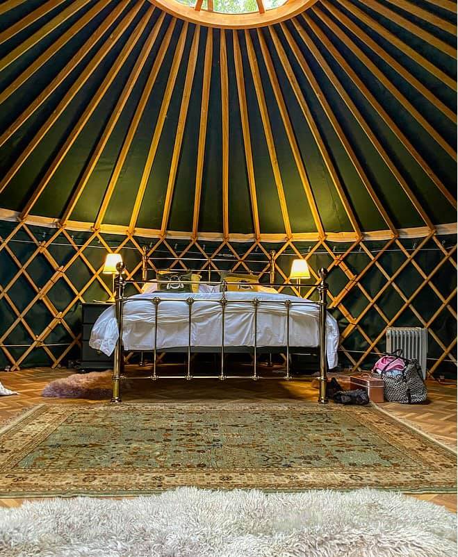 Our first Yurt is up and open for use! – Gurt Yurt